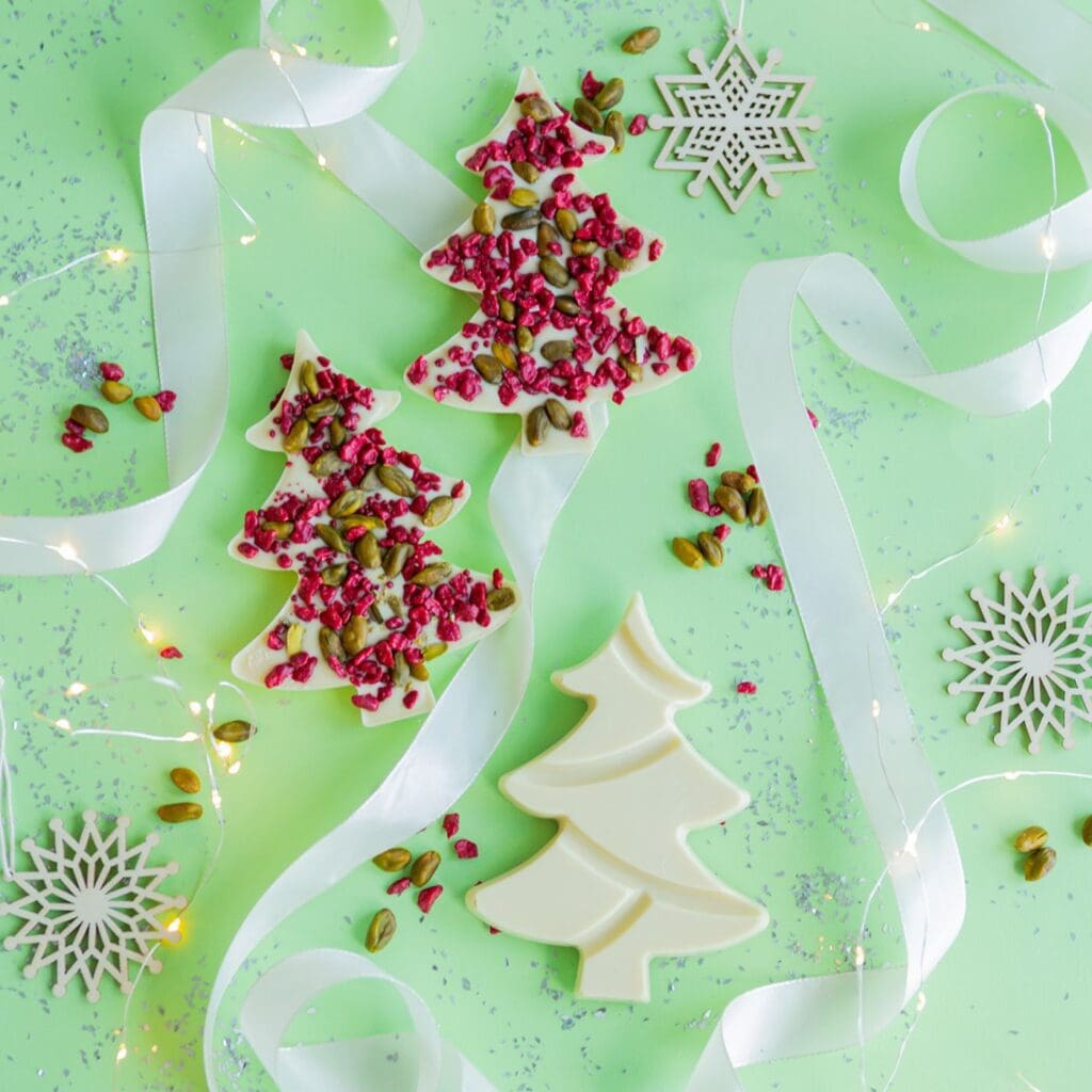 Grá Chocolates - Pistachio & Raspberry Chocolate Tree | Fallon & Byrne