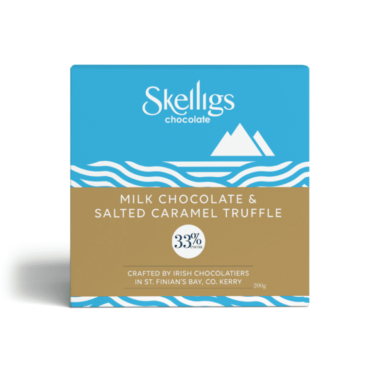 Skelligs Milk Chocolate & Salted Caramel Truffle Box | Fallon & Byrne