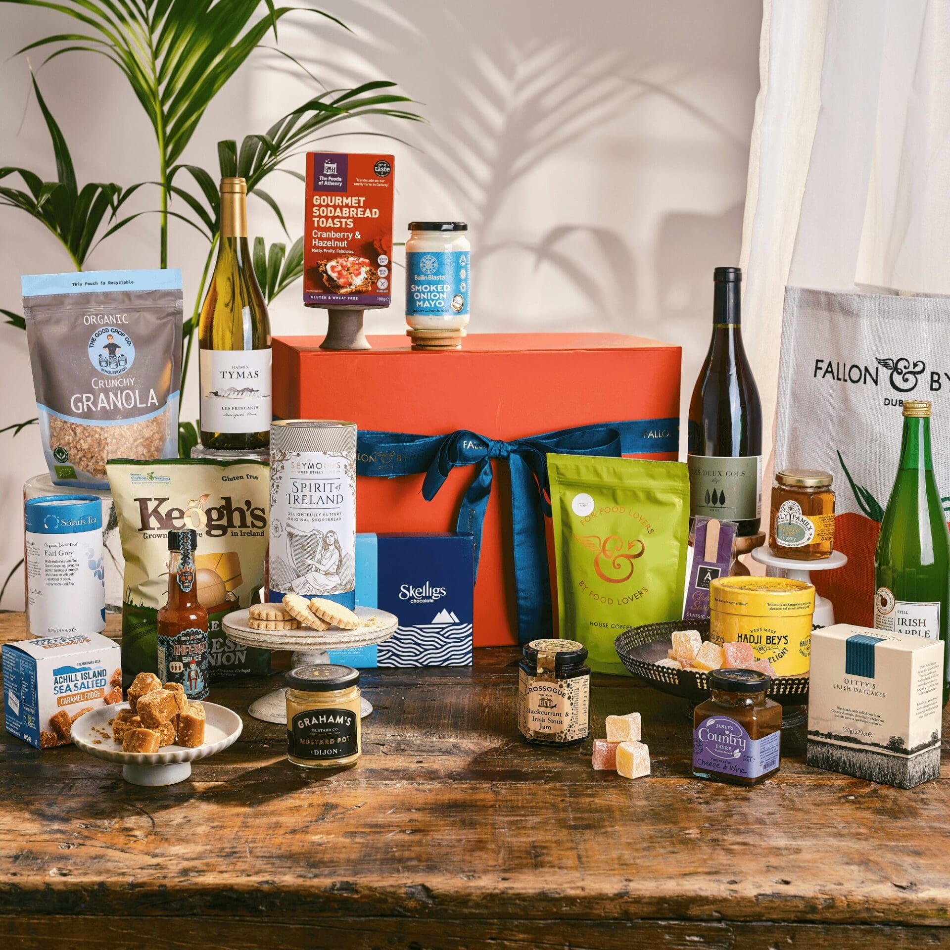 Irish Selection Hamper with Wine | Fallon & Byrne