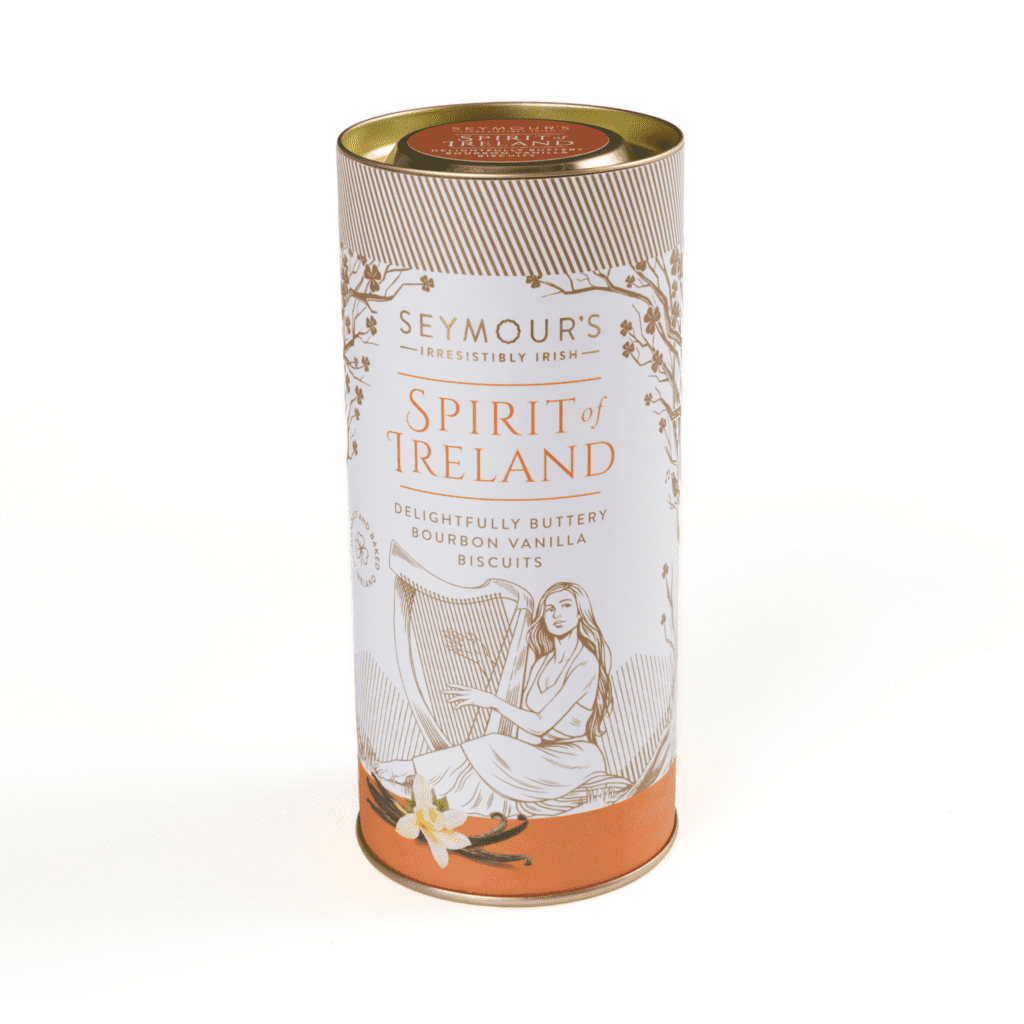 Seymour's Spirit of Ireland Bourbon Vanilla Biscuit Tube | Fallon & Byrne